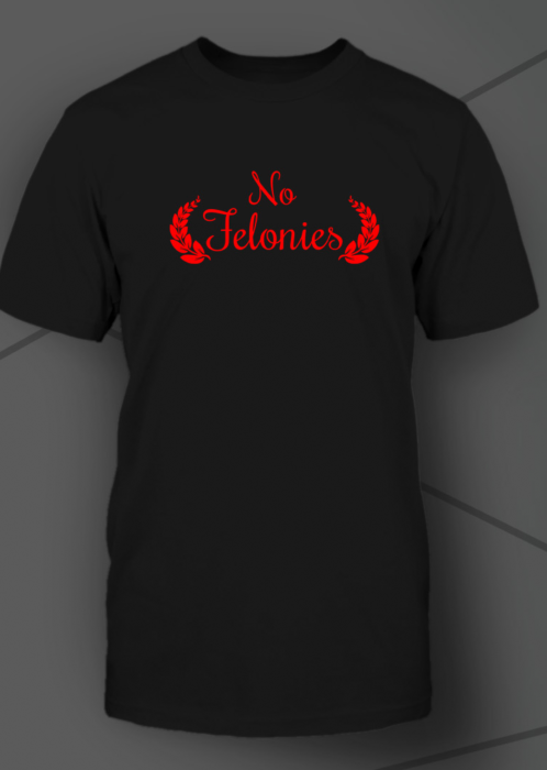 No Felonies Black T-Shirt – No Felonies Apparel